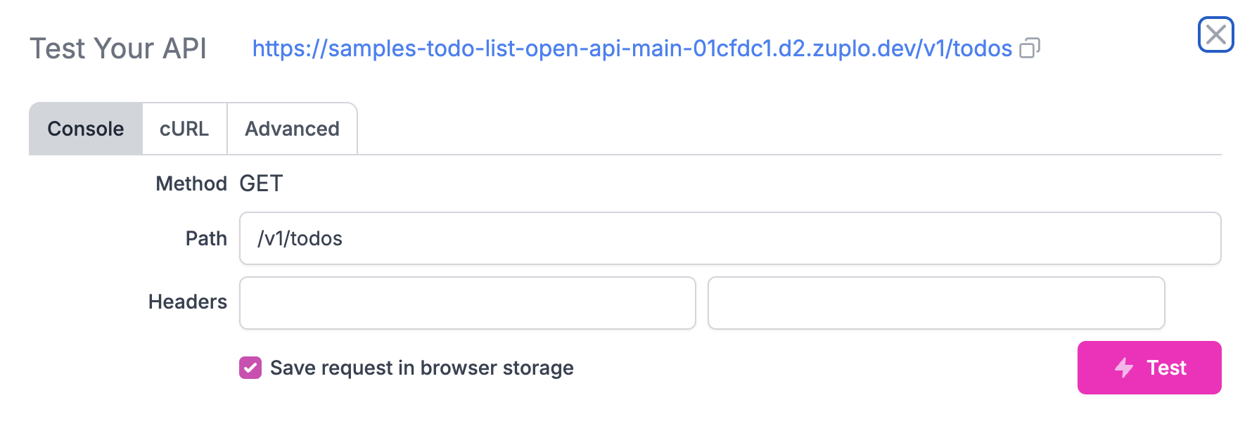 Step 1 - Setup a Basic Gateway - Zuplo Docs